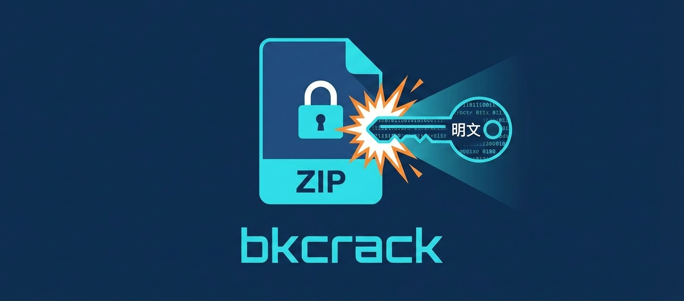 使用 bkcrack 对 ZipCrypto 加密的 ZIP 文件进行明文爆破